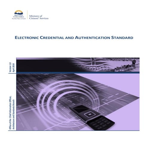 Electronic credential authentication_standard | PDF | Technology ...