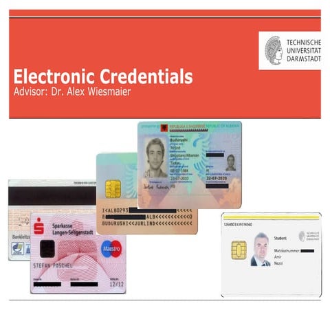 Electronic credentials | PPT