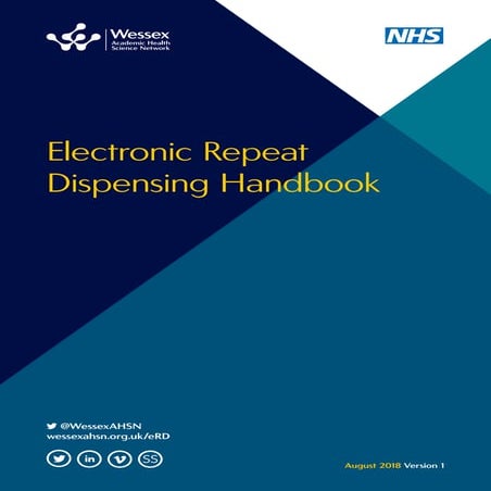 Electronic Repeat Dispensing handbook | PDF