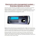 Electronic entry management system copy