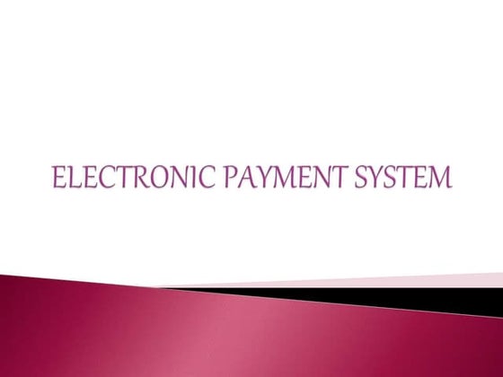 Digital payments Presentations | PPTX