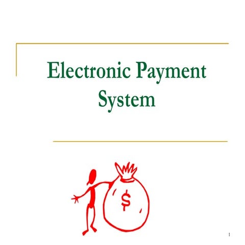 Electronic paymentsystem | PPT