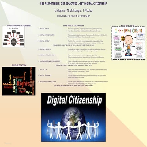 Electronic poster | PPTX