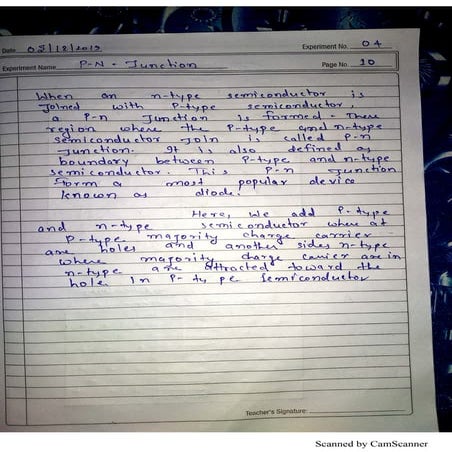 Electronic practical file | PDF