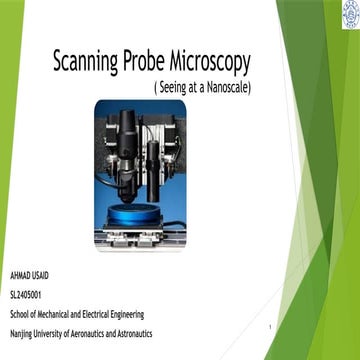 Electronic probe microscope PSM and its types.pptx