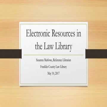 Legal Apps and Websites | PPTX