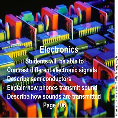 Electronics | PPT