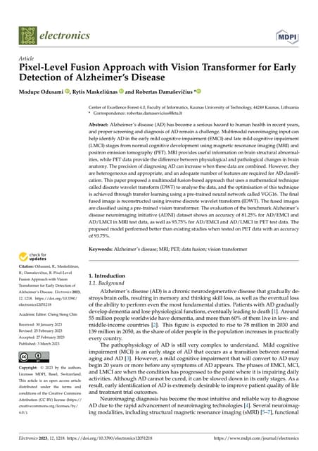 Model For Autism Disorder Detection Using Deep Learning Pdf