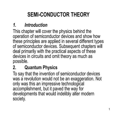 Electronics I SEMI-CONDUCTOR THEORY0.ppt