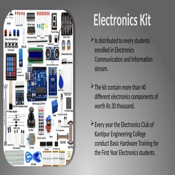 Electronics Kit Electronics Kit Electronics Kit | PPT