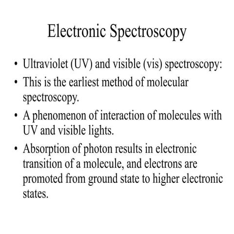 Electronic Spectroscopy.ppt