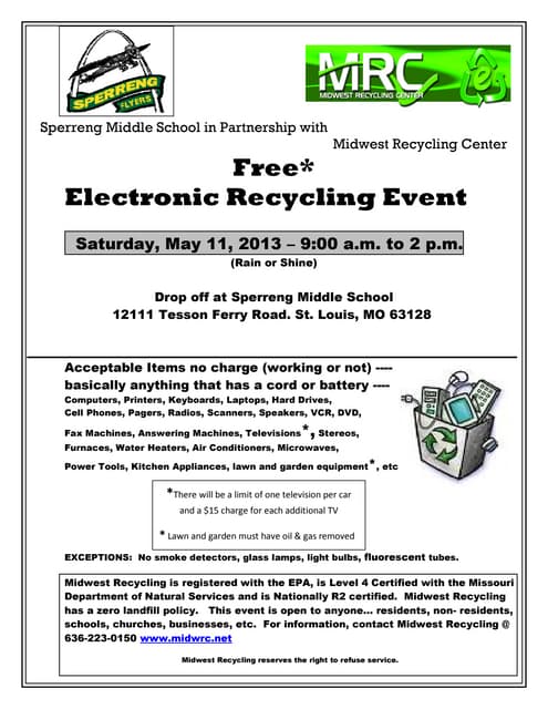Go green flyer | DOCX