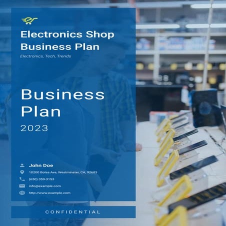 electronics shop business plan example.pdf