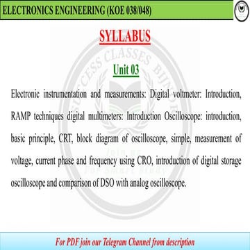 Electronics Unit 5 B Tech 2nd Year Pdf