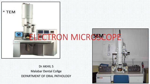 Electron Microscope Ppt Pptx