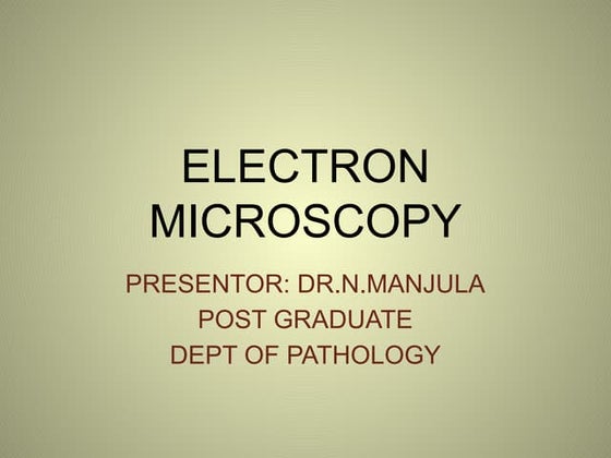 Microscopy. the electron transmission microscope | PPT