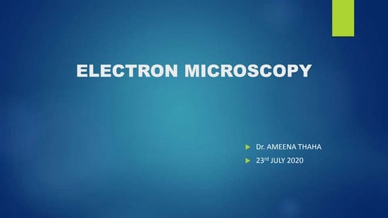 Electron Microscope and its types .pptx