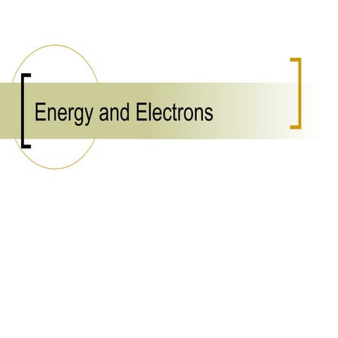 Chapter 5 - Electron Configurations | PPT