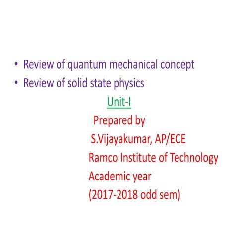 Electron Wave Function Of First 3 States Ppt