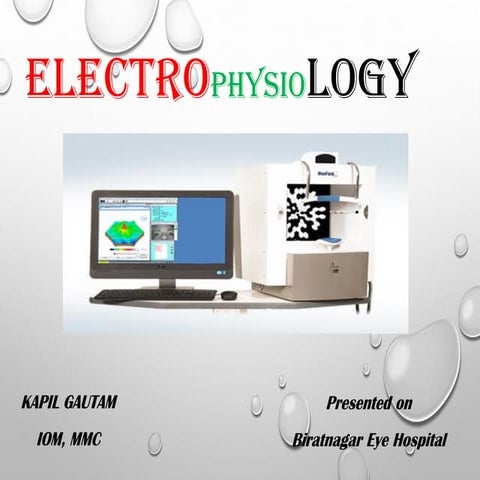 Electroretinogram (erg) | PPTX