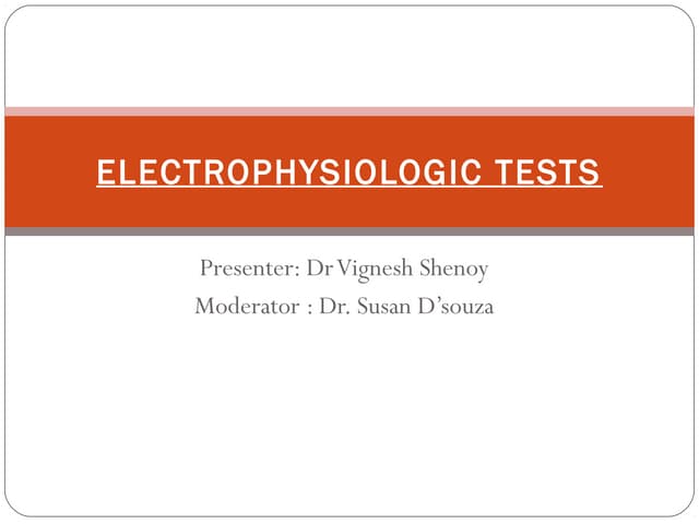 Electroretinogram (erg) | PPTX