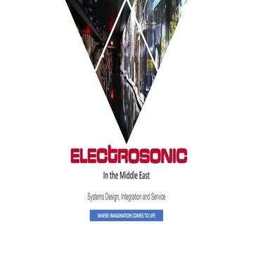 Electrosonic in the Middle East | PPT
