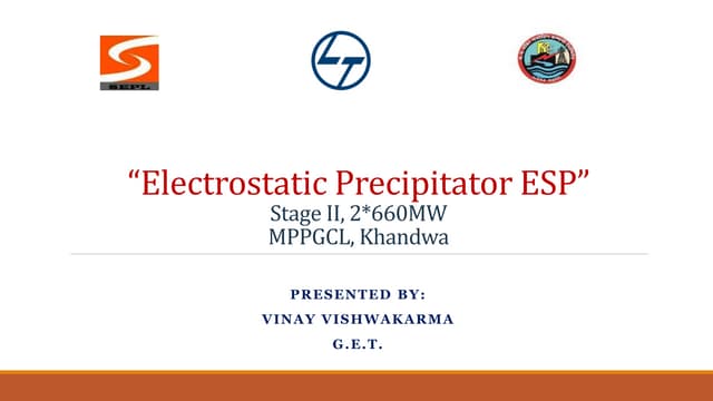 Electrostatic Precipitator Esp Working Function