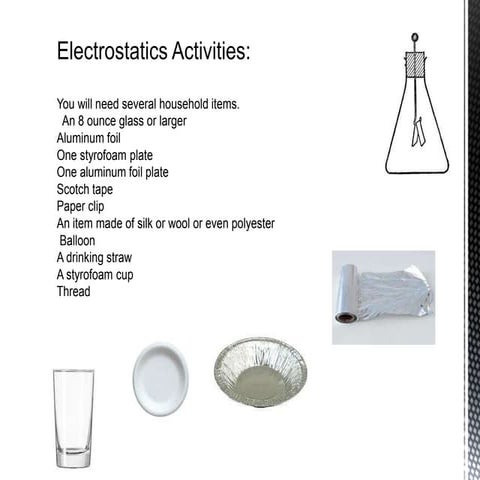 Electrostatics lab activity power point | PPT | Free Download