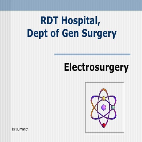 Surgical diathermy | PPTX