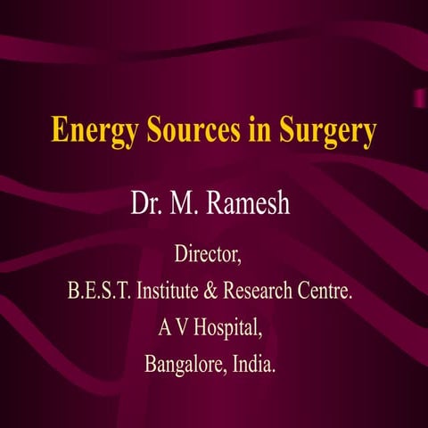 Diathermy - Electrocautery | PDF