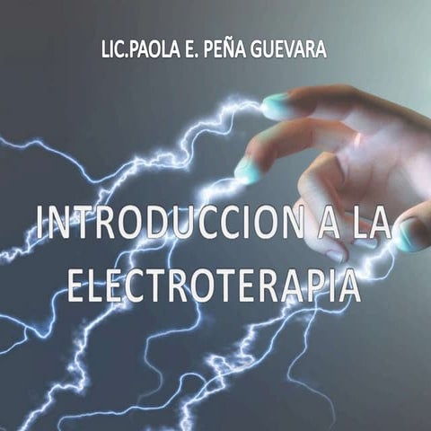 Microcorrientes: electroterapia | PPTX