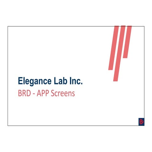 Elegance lab brd-residencyapp | PPT