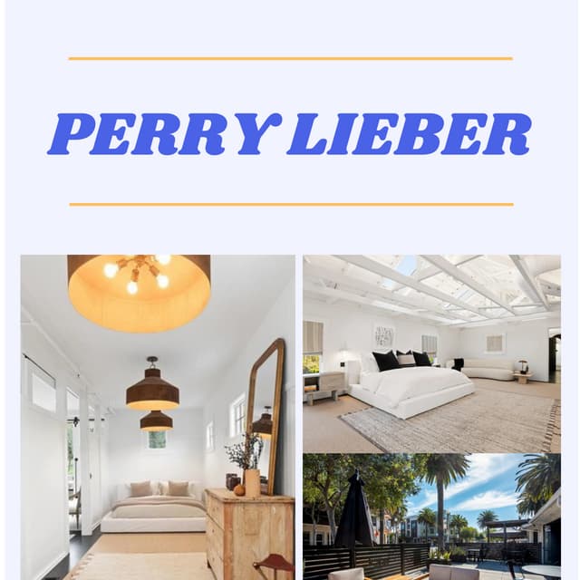 Elegant Interiors Perry Lieber's Approach to Home Renovation and Design ...