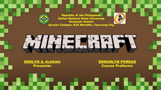 Minecraft PowerPoint Template for Presentation | PPTX