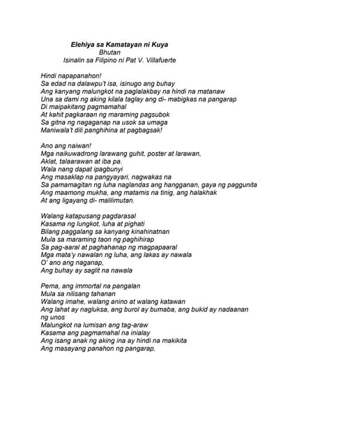 Mga halimbawa ng parabula | DOCX