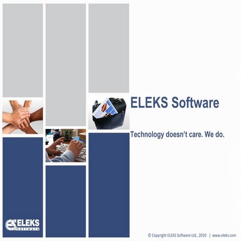 Eleks Presentation Feb 2010 | PPT