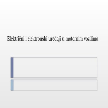 8 saobracajna sredstva na elektricni pogon | PPTX