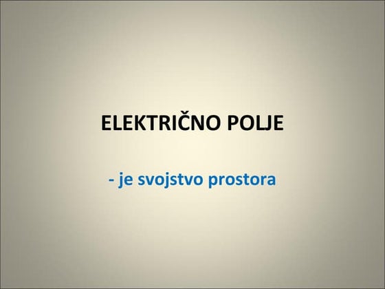 Elektromagnetno polje | PPTX