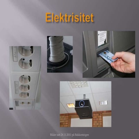 Elektrisitet | PPTX