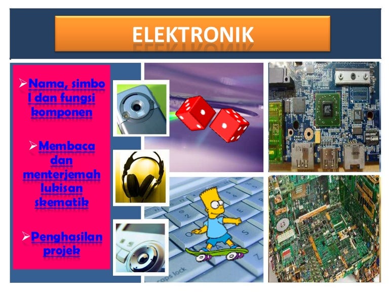 Gambar Elektronik Gambar Komponen Tingkatan 2 di Rebanas - Rebanas