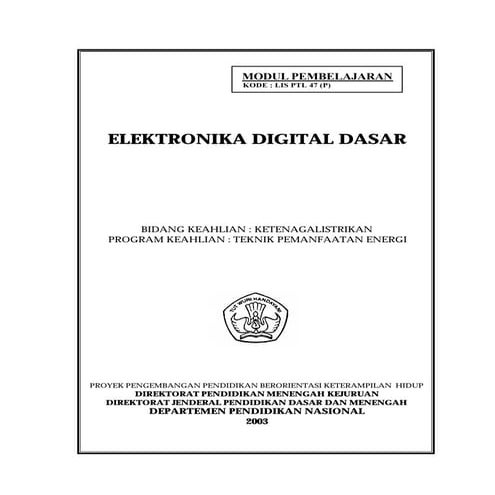 Elektronika digital dasar | PDF
