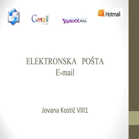 Elektronska posta (1) | PPT