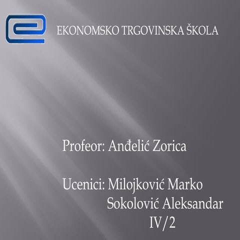 elektronsko-bankarstvo prezentacija 4-2 pdf | PPT