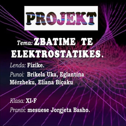 Elektrostatika | PPT