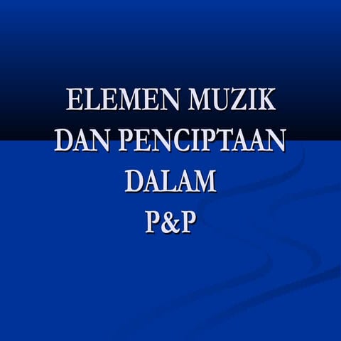 Unit 1 asas teori muzik | PDF