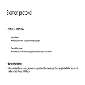 Elemen protokol v2 | PPTX