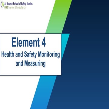Element 4.3 - 4.4.pptx element four nebosh | PPTX