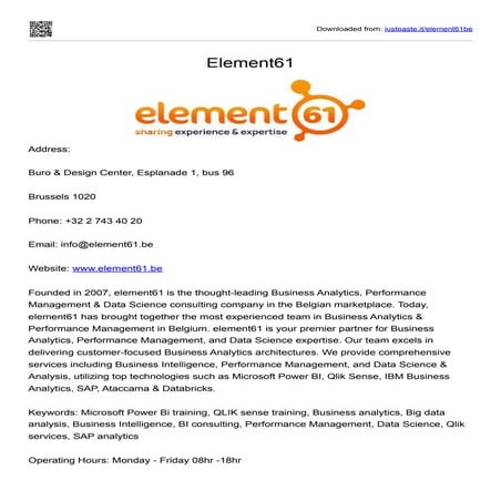 Element61 | PDF