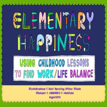 Elementary Happiness | PPT