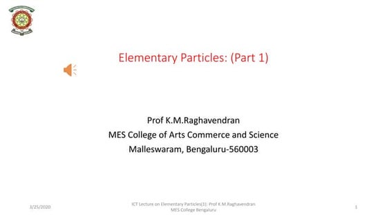 standard model of elementary particles.pptx